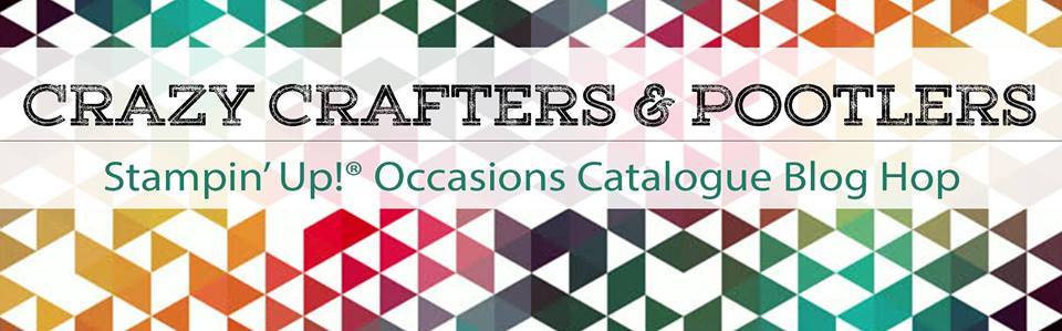 Angela Lorenz: Crazy Crafters & Pootles Blog Hop - Occasions Catalogue ...