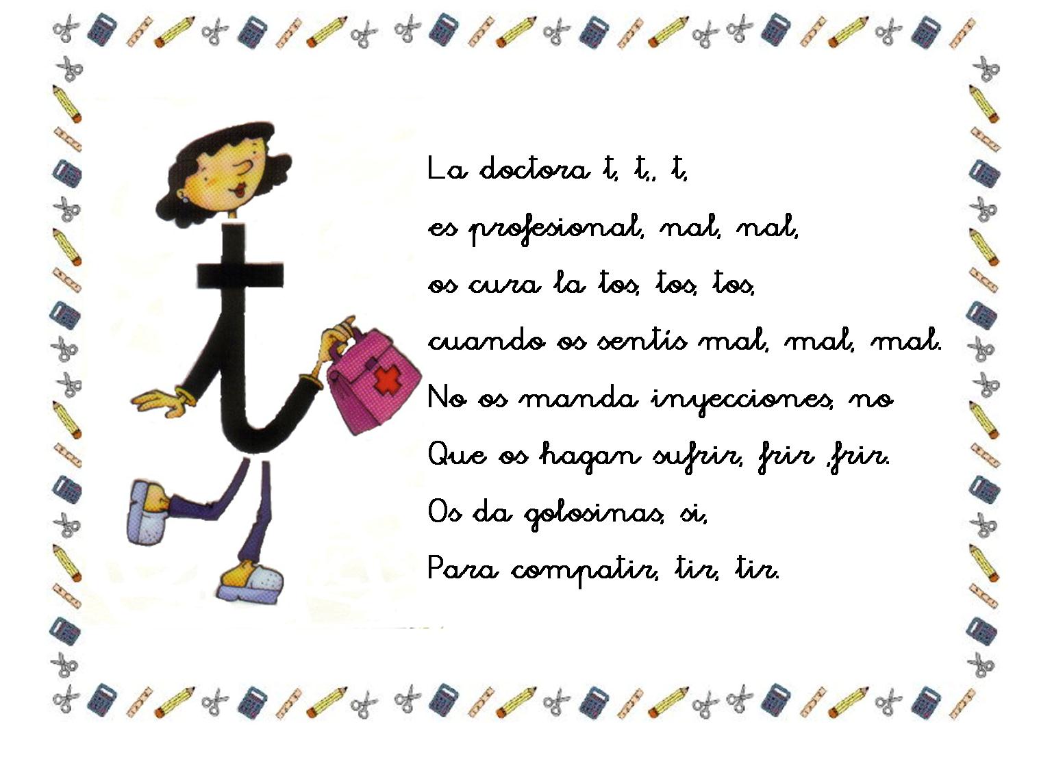 INFANTILES DE ANA V.: LA DOCTORA T