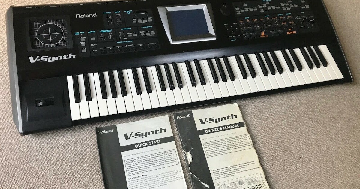 MATRIXSYNTH: ROLAND V-SYNTH SYNTHESIZER