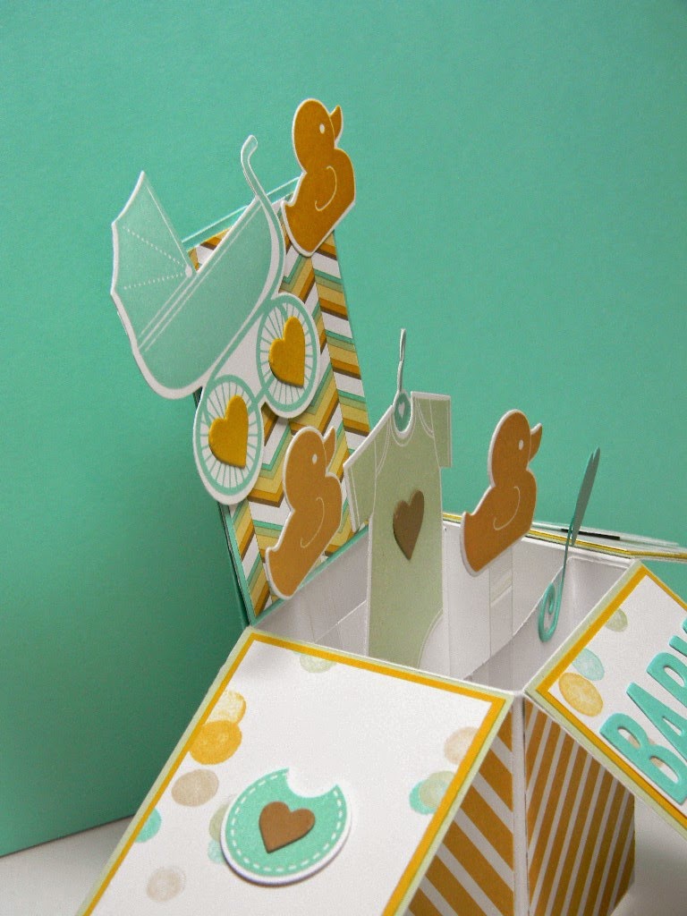 The Charmed Life: Baby card in a box