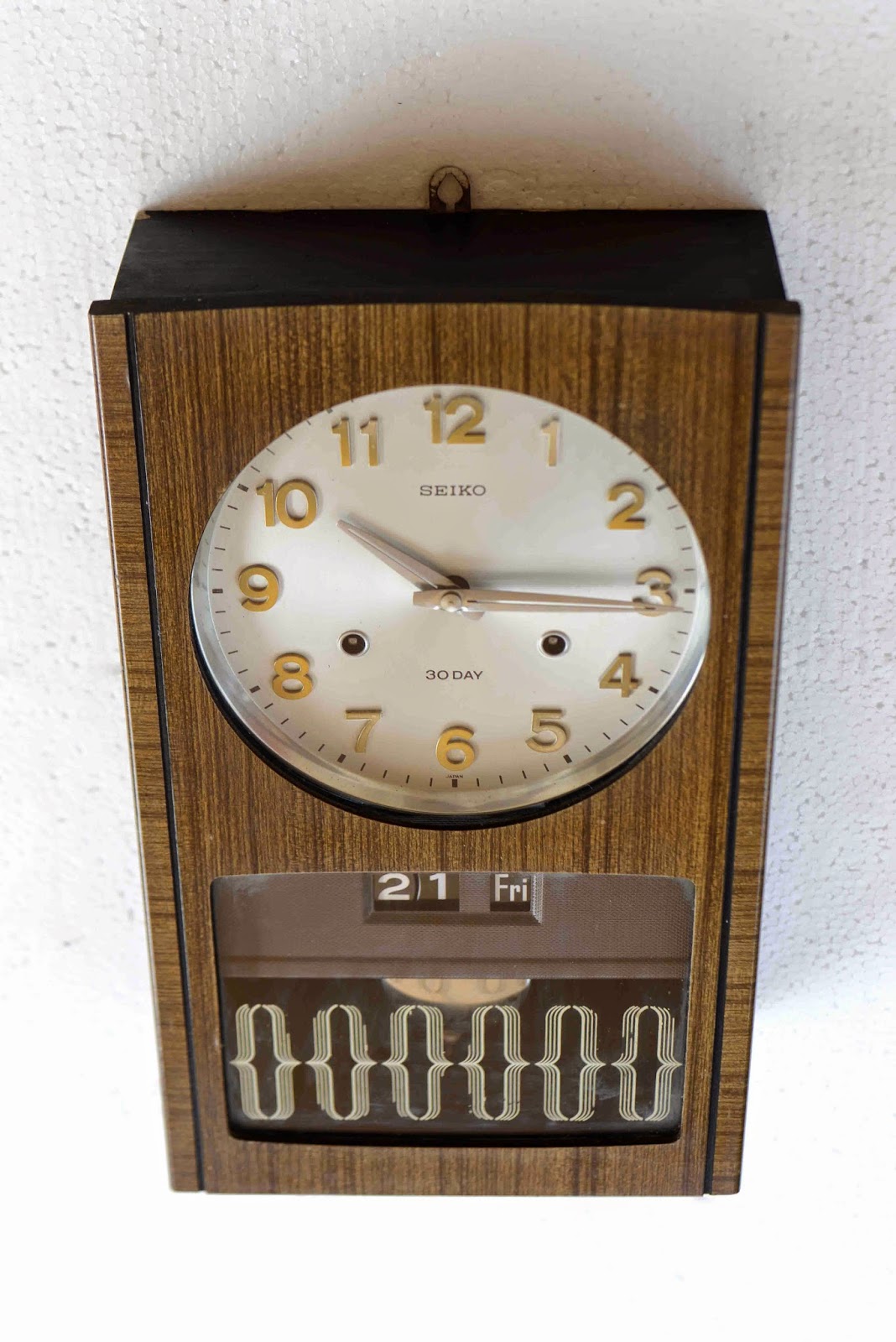 Old Vintage Gallery: Jam Dinding Vintage "Seiko" Japan (7)