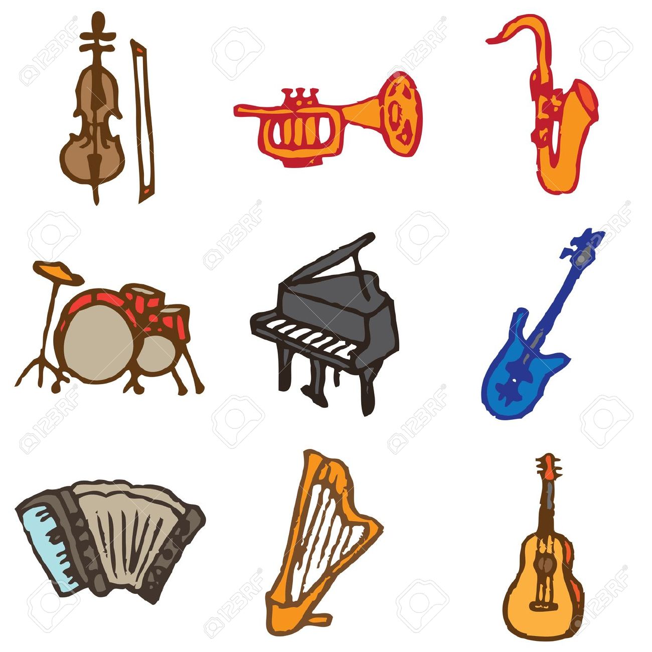 LA CAJA DE IRENE: Escuchar y reconocer instrumentos musicales