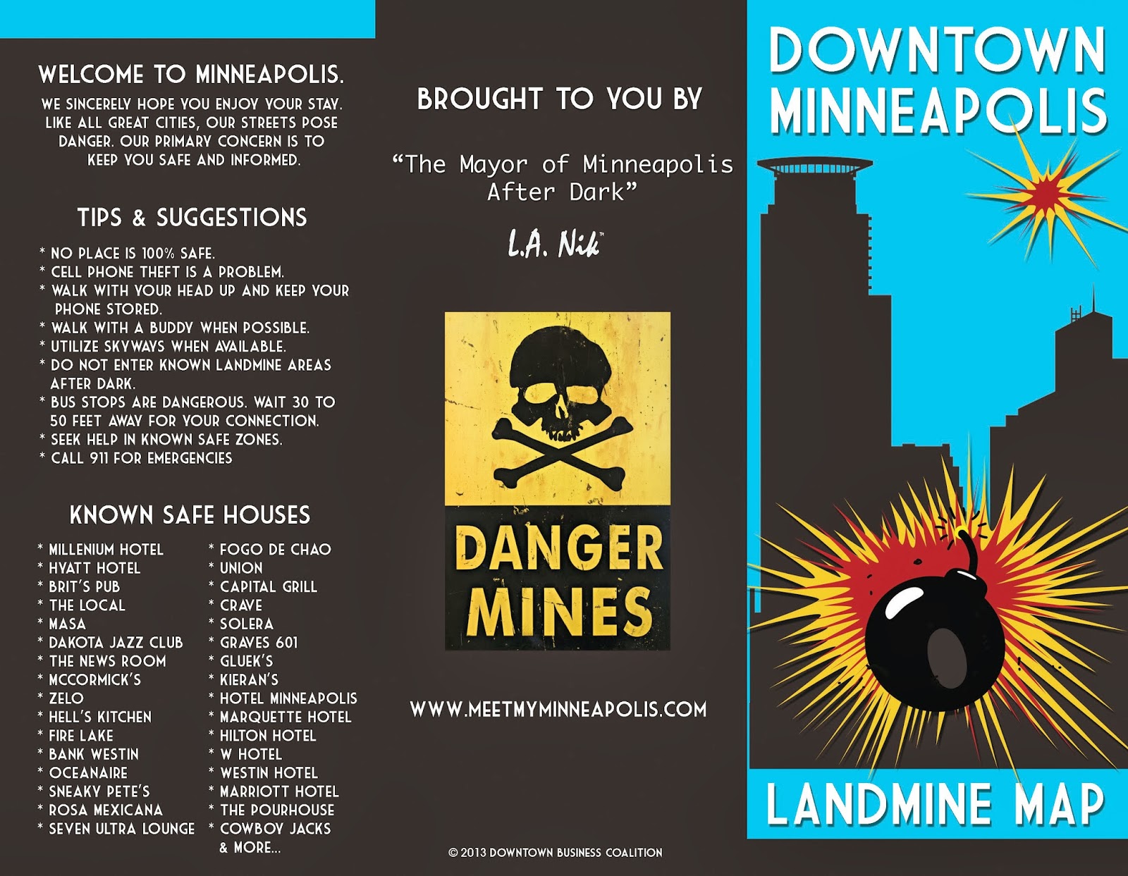Meet My Minneapolis by L.A. Nik : DOWNTOWN MINNEAPOLIS LANDMINE MAP ...