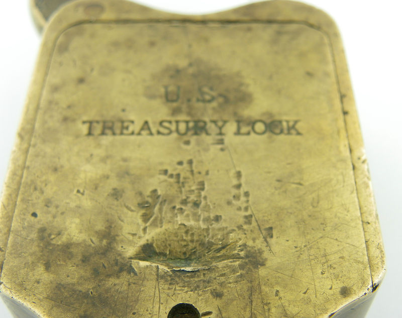 RestraintsBlog: CLARKE COMBINATION LOCK ** U.S. TREASURY