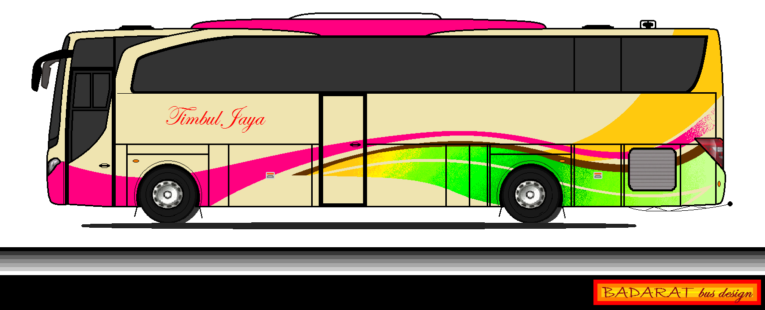 Sahabat Belajar : ART - Desain Livery Bus 2D