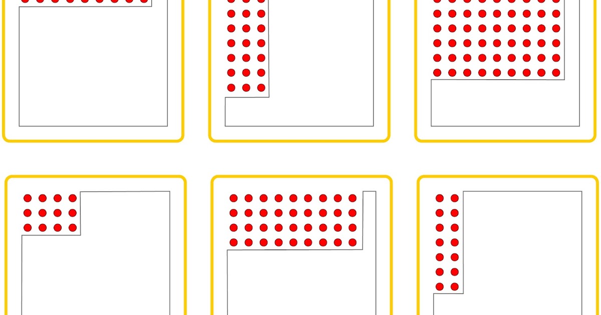 Lernstübchen: Malaufgaben im Hunderterfeld einfarbig