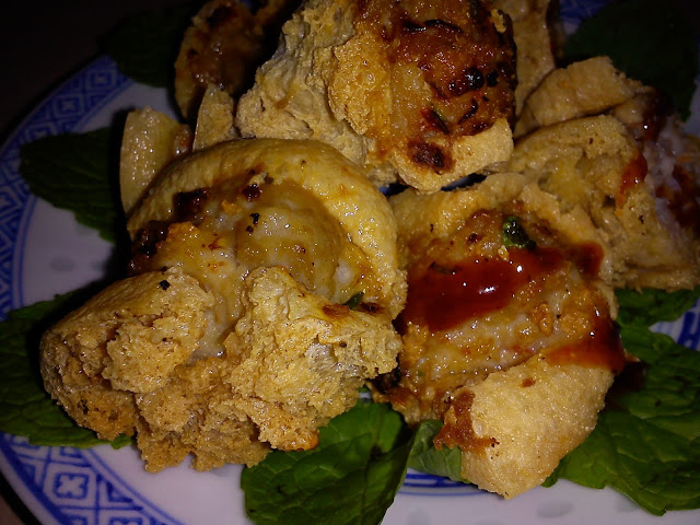 Cooking Pleasure: CRISPY, FLUFFY FRIED TAUFU PUFF