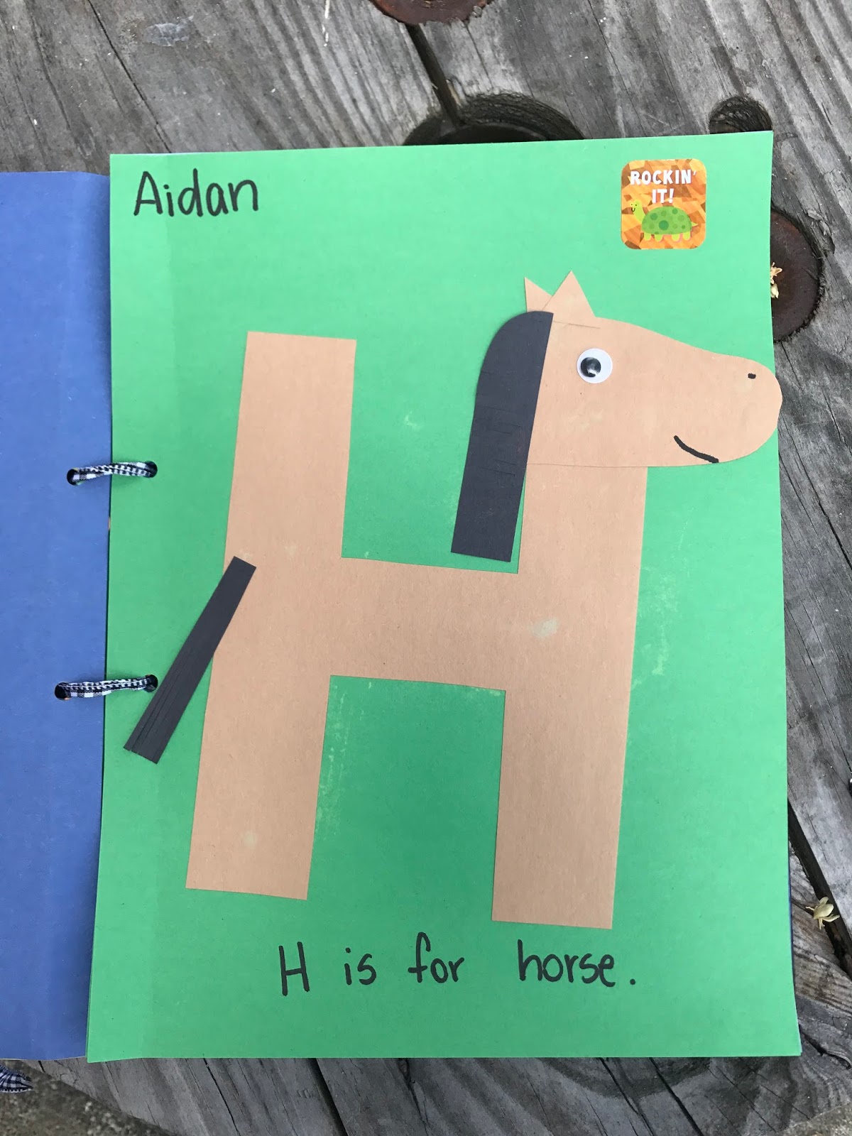Serendipitous Discovery: DIY Toddler Alphabet Book