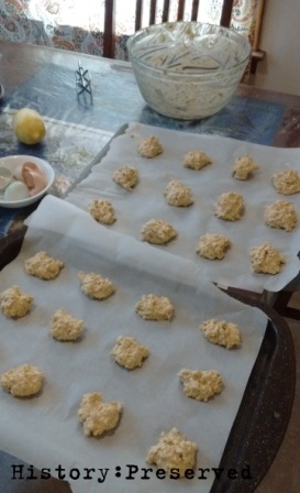 Ration Recipe: Lemon Oatmeal Cookies