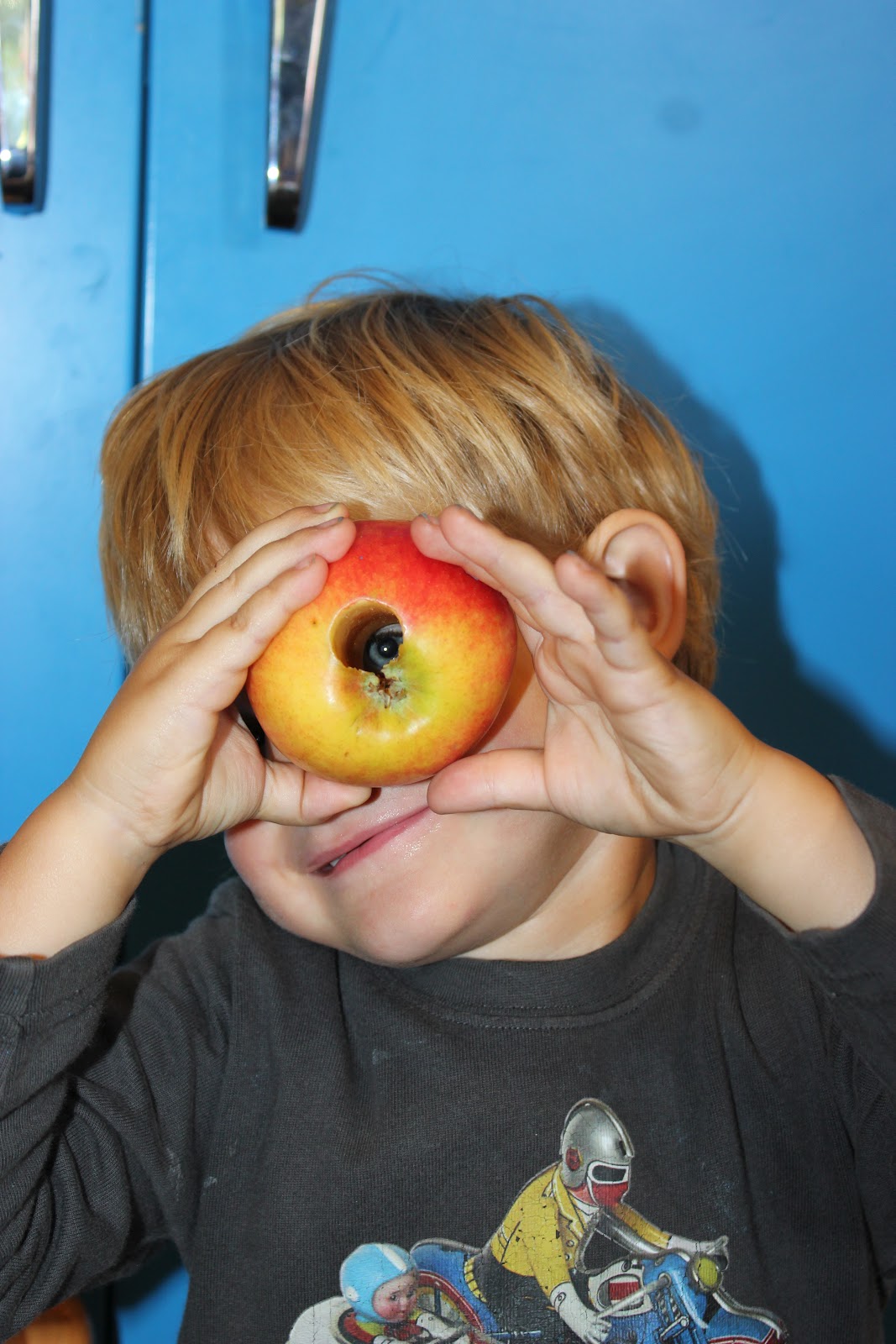 welkom in de Julesklas: THEMA FRUIT: APPELTJE ROND