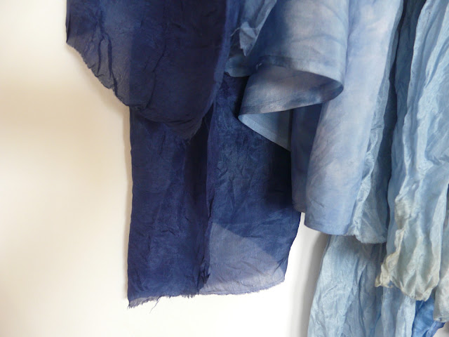 all*over*print: sea blue | scarf collection