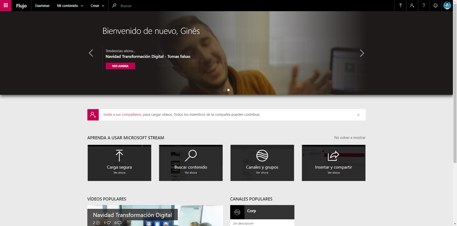 Conoce Microsoft Stream | Soluciones SharePoint