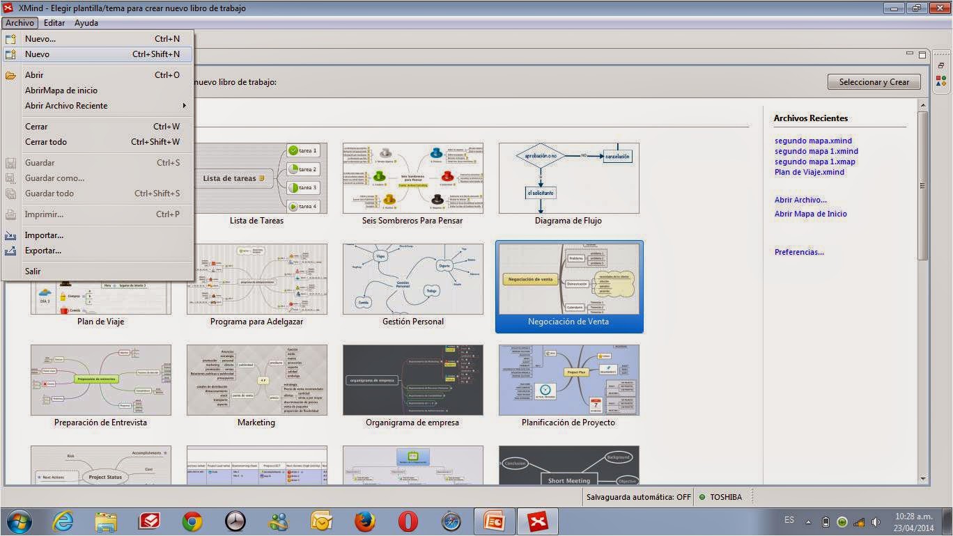 HABILIDADES DIGITALES: 35- mapa con freemind, xmind y cmaptools