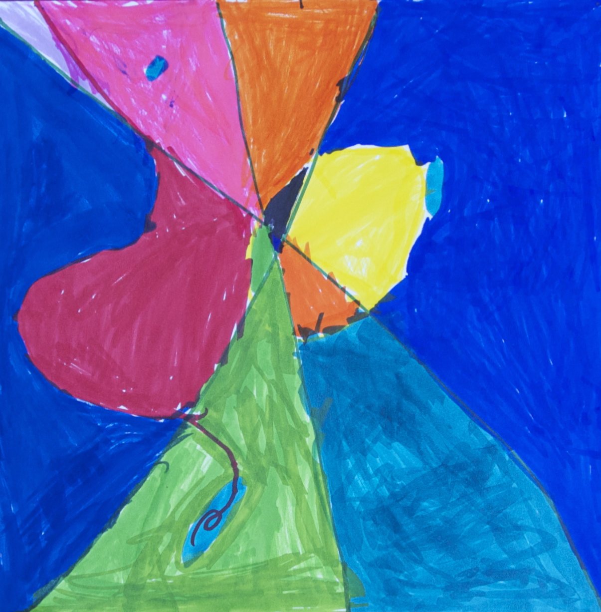 Afternoon Art Classes for Kids: Introduction to Drawing using Abstract Art