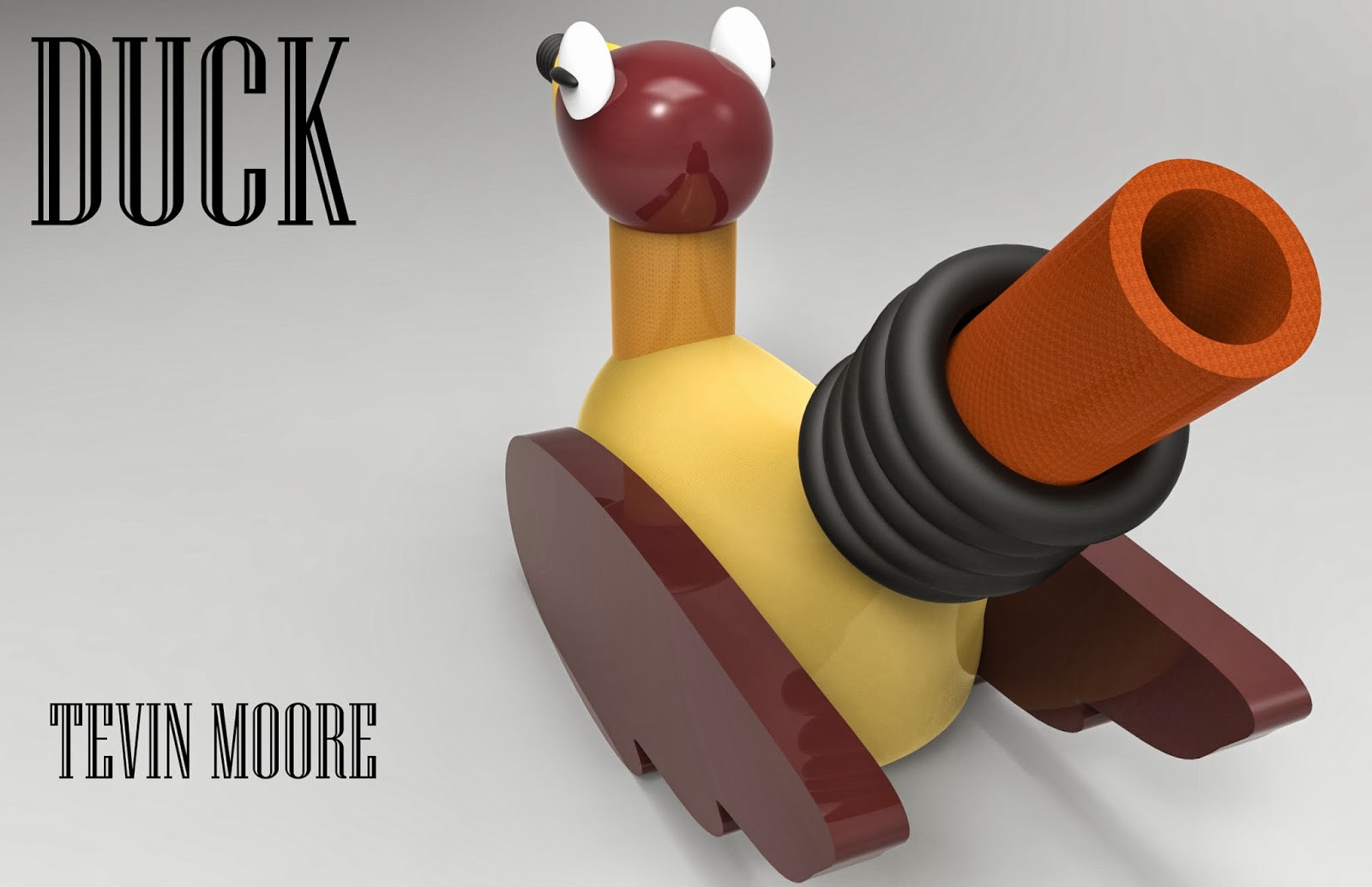 ELDS 205: Computer Aided Product Design: Tevin Moore - Week 2: Duck