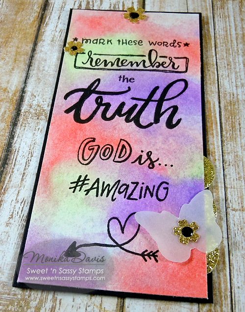 Sweet 'n Sassy Stamps: Note This bookmark