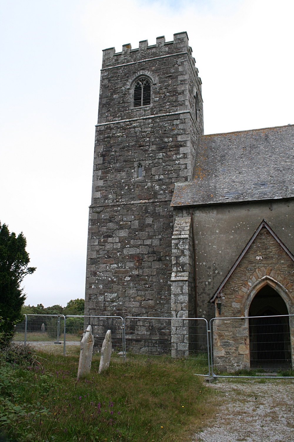 Roads and artifacts: St Peter's Church, Mithian