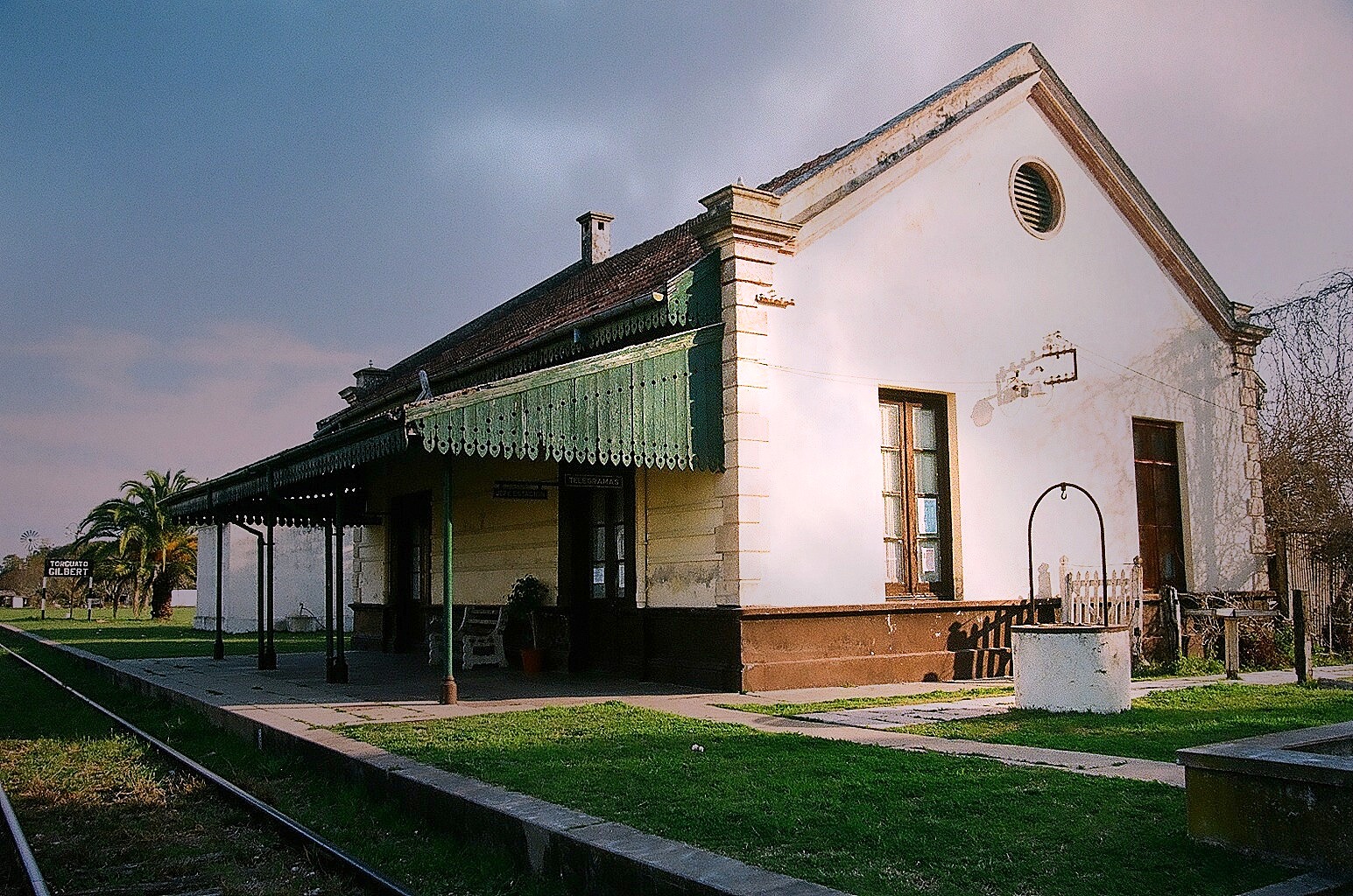 ARQUEOLOGÍA FERROVIARIA: Estación Torcuato Gilbert, Entre Ríos, Argentina