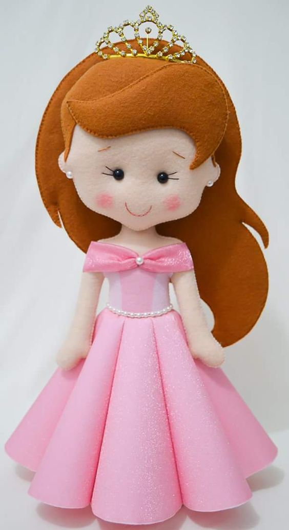 Molde de Bonecas em feltro - Ver e Fazer