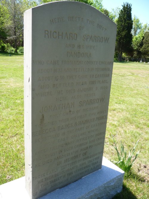 Nutfield Genealogy: Tombstone Tuesday ~ Captain Jonathan Sparrow