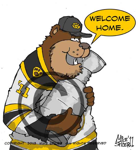 Mike Spicer Cartoonist / Caricaturist.: The Hunt Begins!. Here's Hopin ...