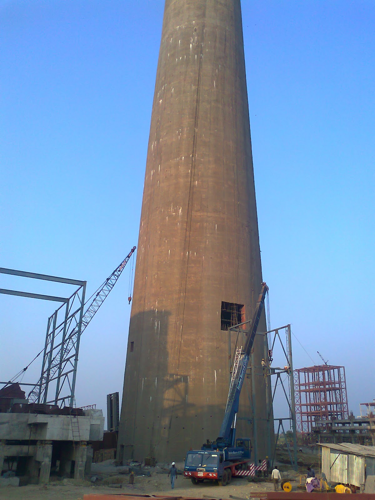 RCC CHIMNEY ELECTRICAL WORK