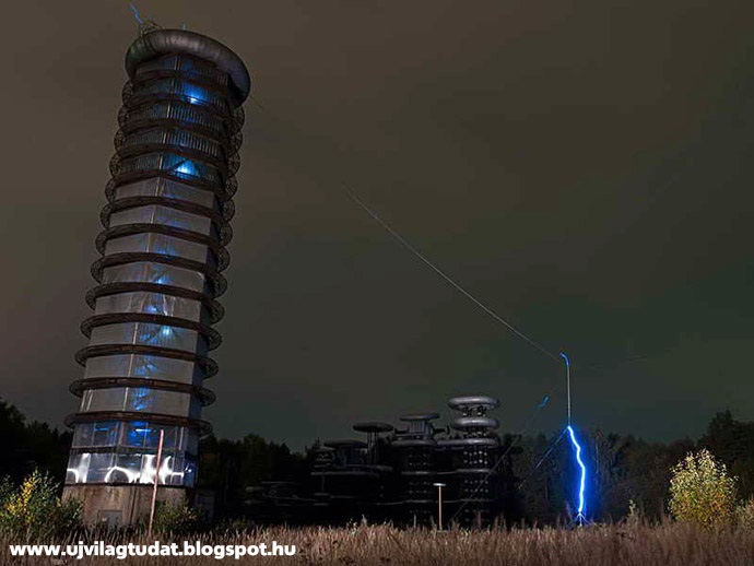 Hatalmas Tesla tornyokat építettek Oroszországban - videó | Új ...