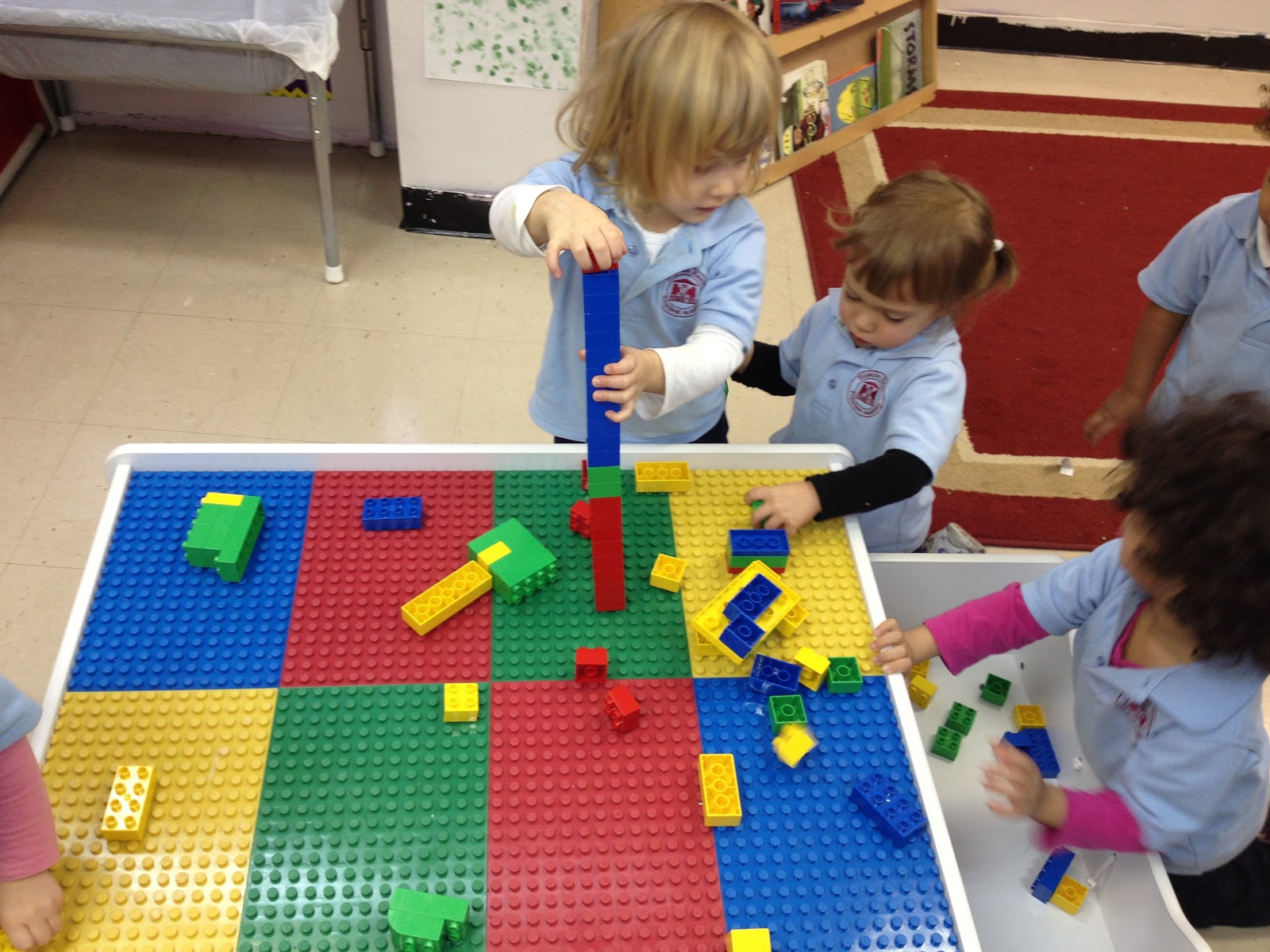 HH Preschool Class Reflections: New Lego Table Fun