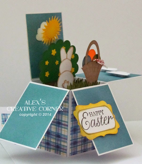 Alex's Creative Corner: Pop-up Easter Box Card