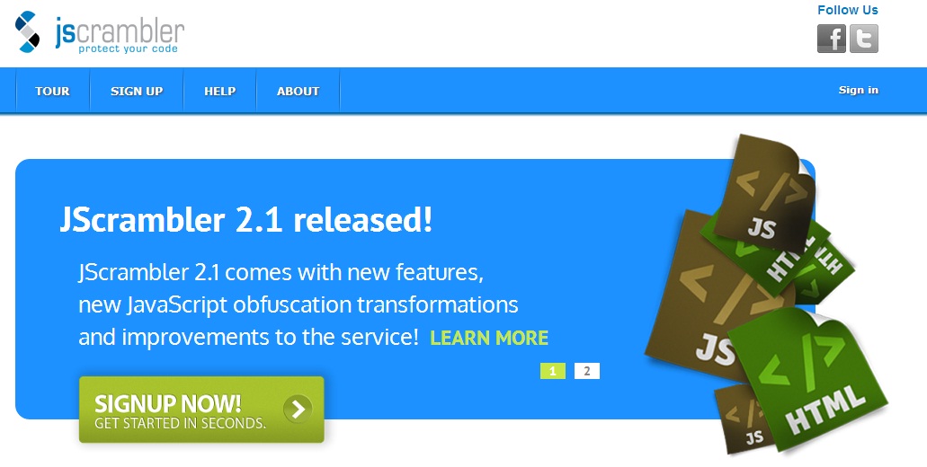 JScrambler - Obfuscador de Javascript | Aberto até de Madrugada