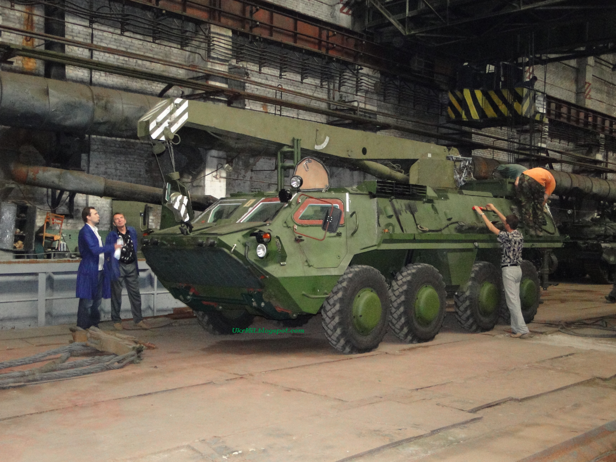 Glavcom: BREM-4K armored repair and recovery vehicle