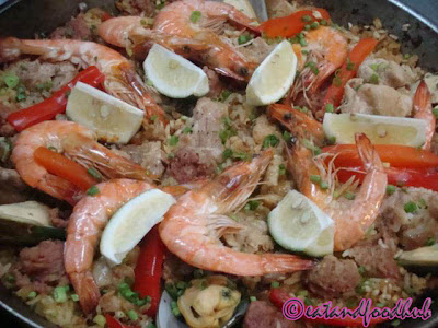 Eat and Food Hub: Paella ala Filipina - Yum Pinoy style :)