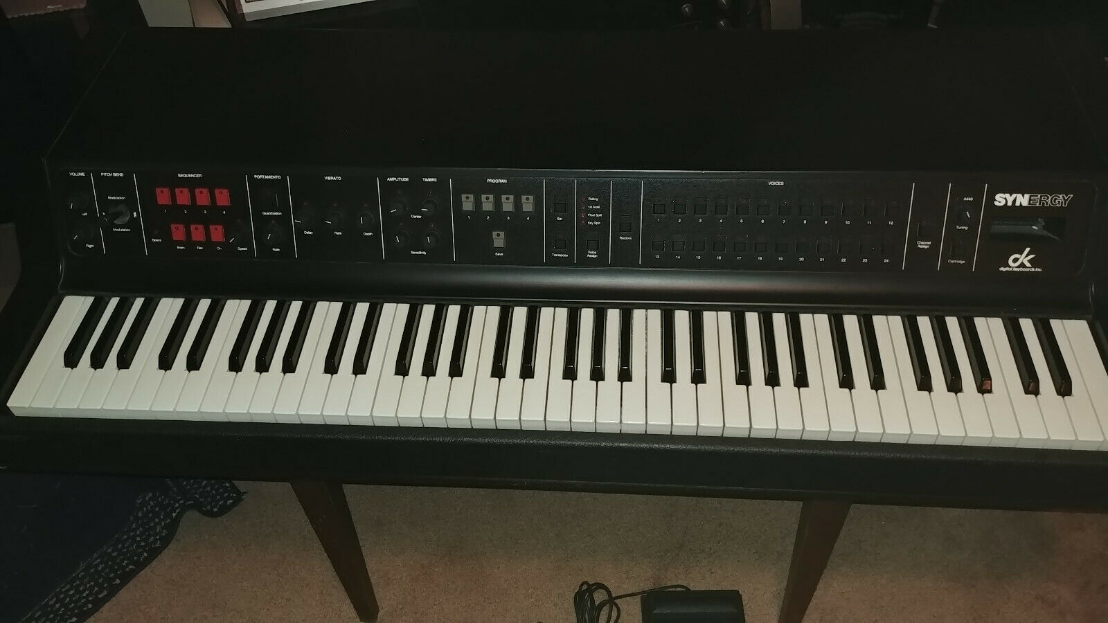 MATRIXSYNTH: SYNERGY DK DIGITAL KEYBOARDS INC. VCART4 SYNTHESIZER W/ 6 ...