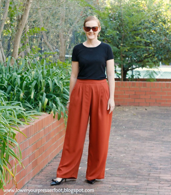 Burda of the month: 3/2017 #115 the ridiculously wide pants | lower ...