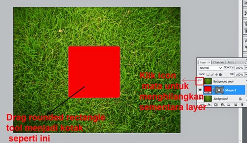 Teks Efek Rumput dengan Photoshop | Blognya Uyung