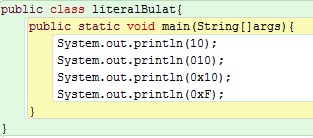 Belajar Java : Literal - Sugrahaku