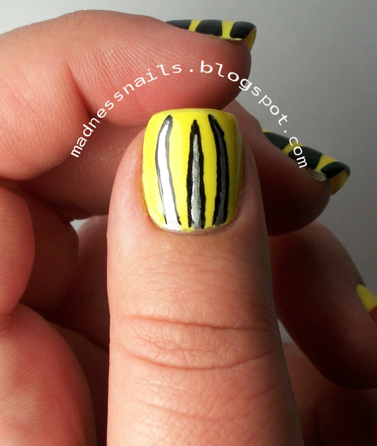 Madness Nails: Wolverine Inspired Mani, bub!