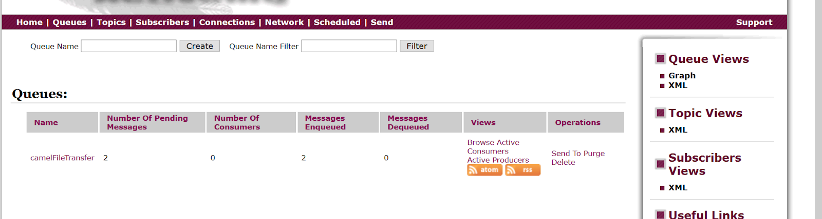 Programming for beginners: Apache camel: Sending files from file system to jms queue