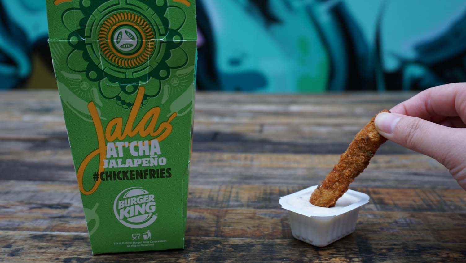 Jala At Cha Jalapeno Chicken Fries From Burger King