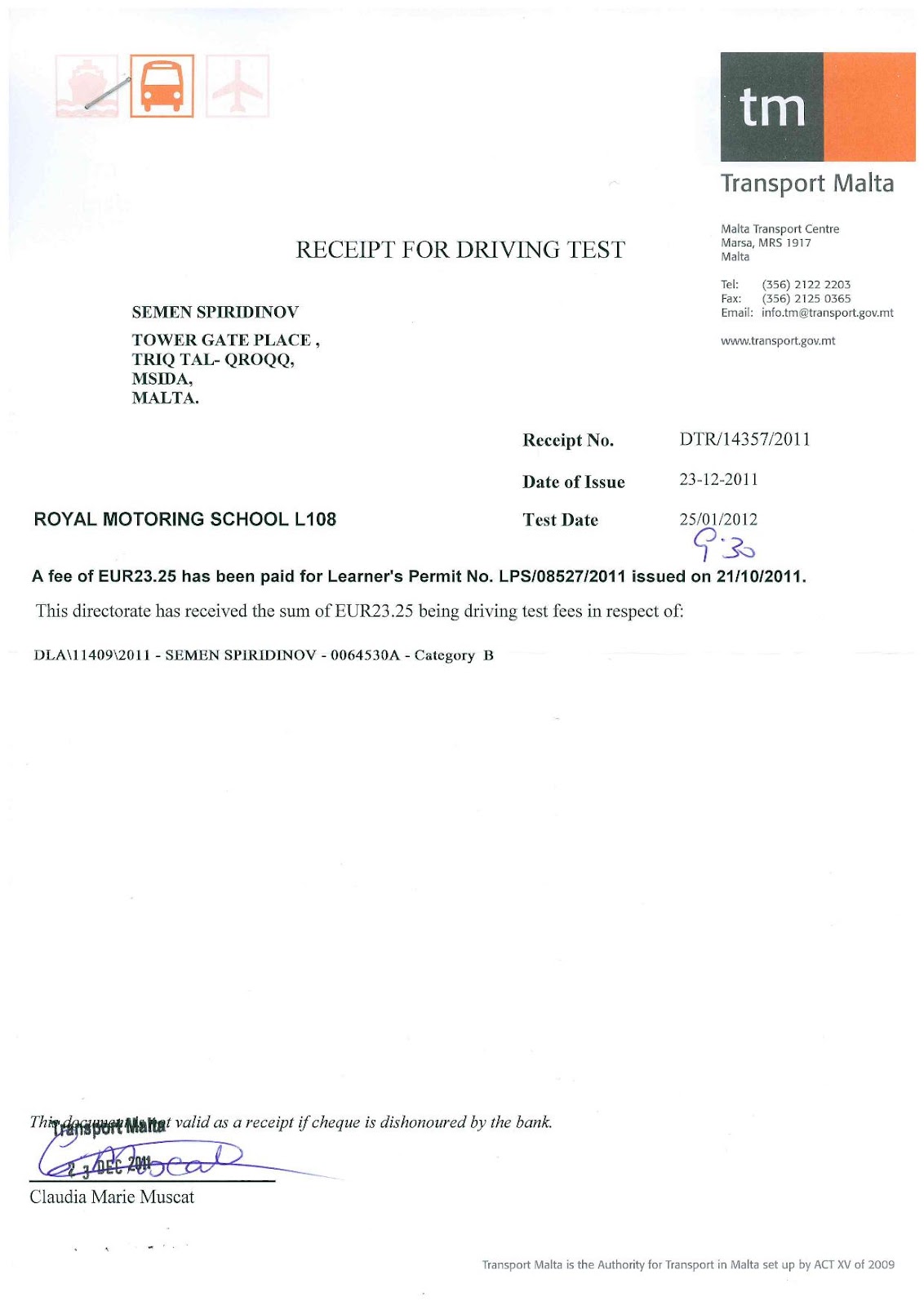 О Мальте по-русски: Как получить права на Мальте