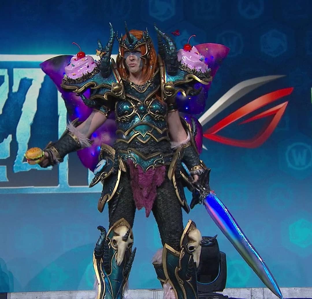 STRUCK FIRST: Leah Stevo as a Whimsyshire Barbarian!