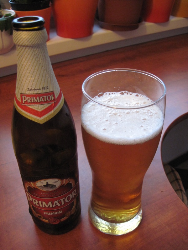 Sörök bemutatója, tesztje: Primátor Premium 5% - Cseh sör