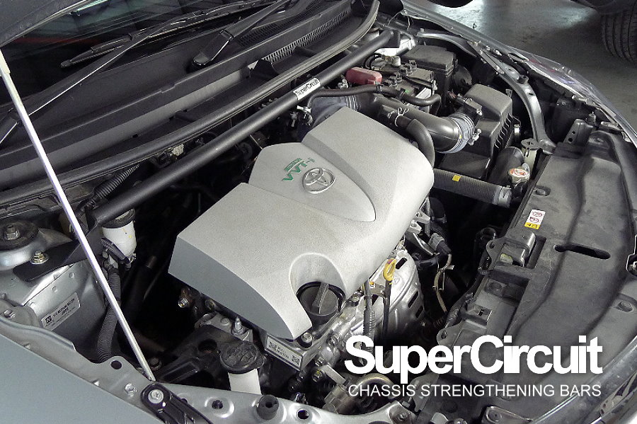 SUPERCIRCUIT CHASSIS STRENGTHENING BARS: Toyota Vios (NCP151, 2NR-FE ...