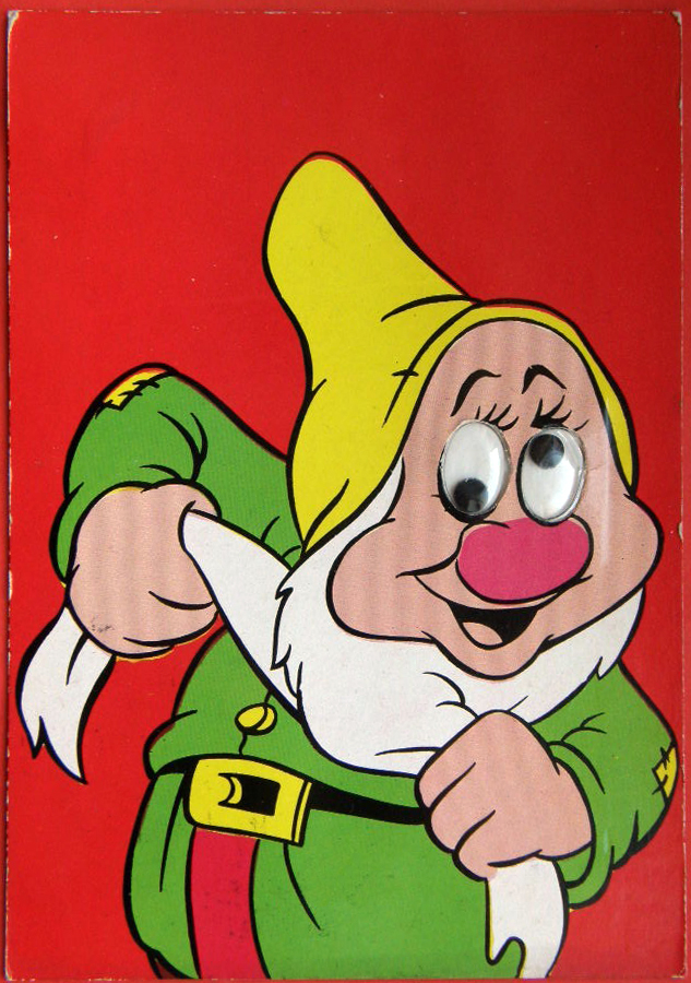 Filmic Light - Snow White Archive: Dopey Postcards from Grafiche Biondetti
