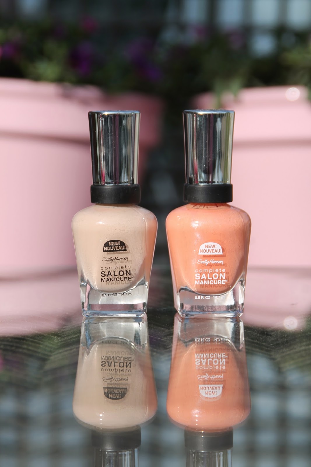 Crystal's Reviews: Sally Hansen Shore Enough & Tahitian Sunset