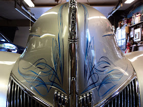 Dennis Day Designs - Lettering, Pinstriping; Murals: Flames