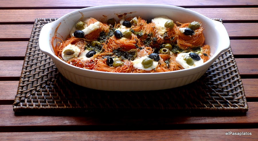 Nidos de pasta al horno | Cocina