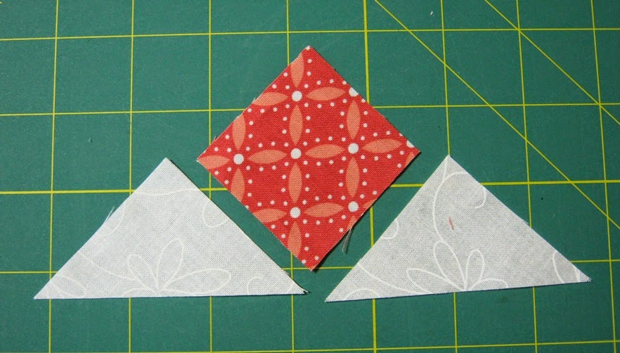 Laugh yourself into Stitches: Corner Triangle Unit Tutorial
