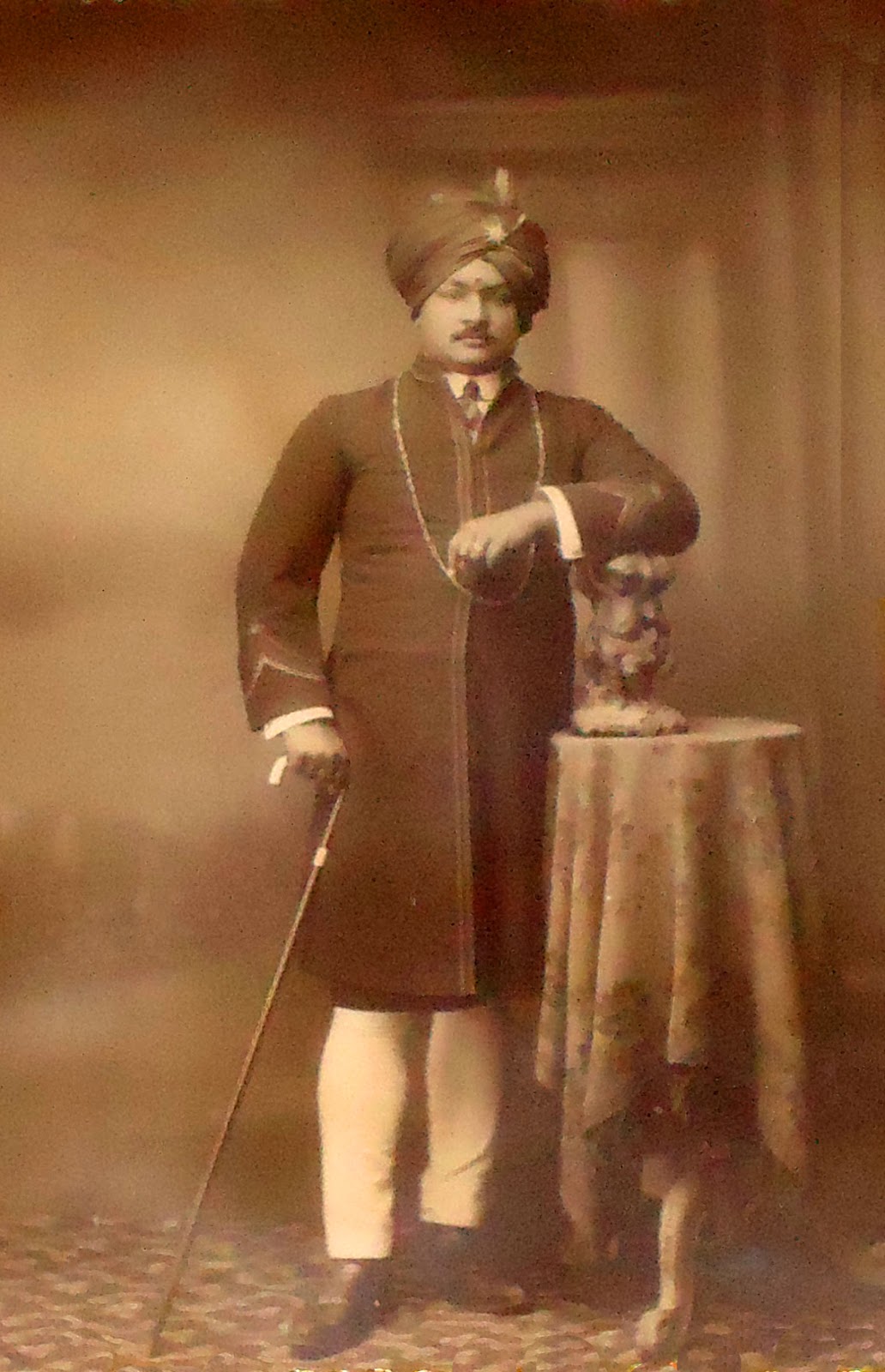 ancestors: Raja Bahadur Kirtyanand Sinha