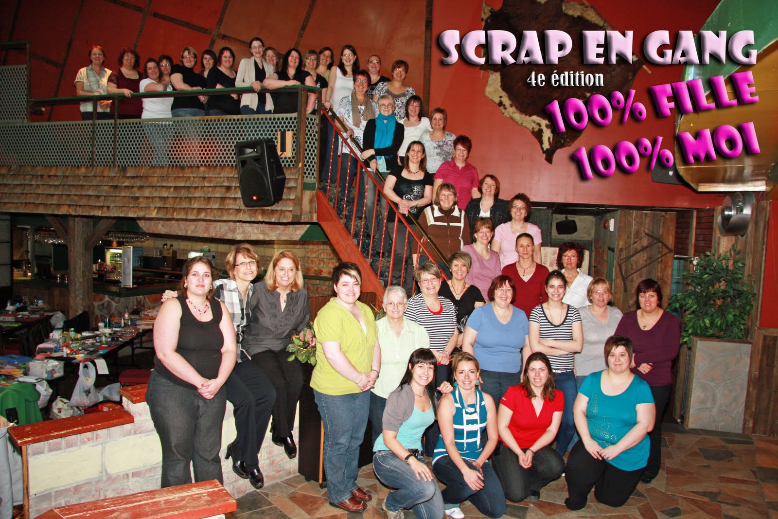 Stampin'Up! avec Fanny: Notre 4e Édition de Scrap en gang!!!!